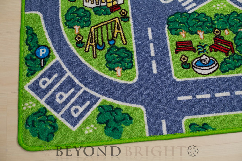 Kids Playmat City Street - Children's Interactive Educational Rugs