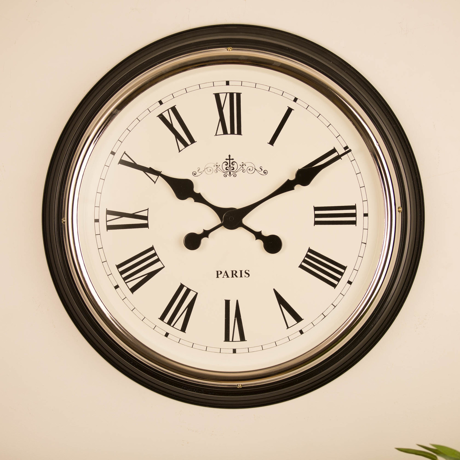 Wall Clock 60cm PARIS French Provincial Hampton Designer Home Roman ...